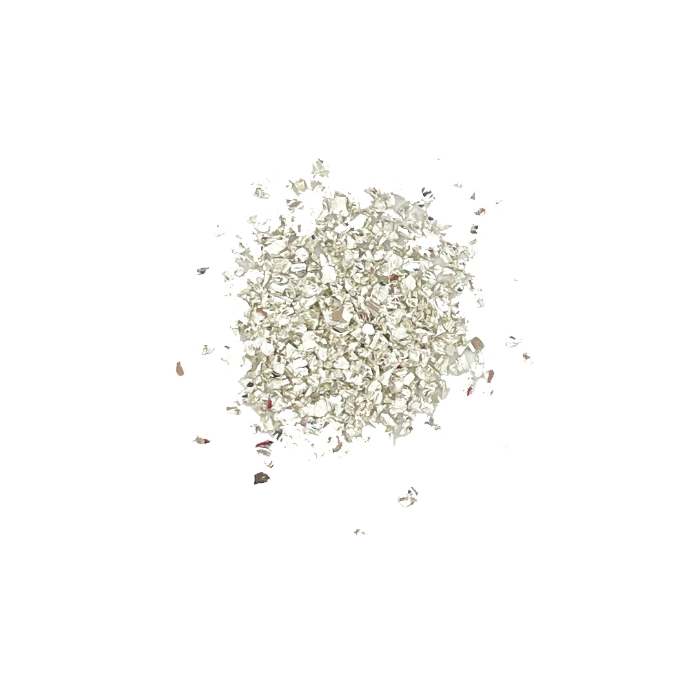 Silver Glitter Chips - Jesmonite - 30g - Polysil