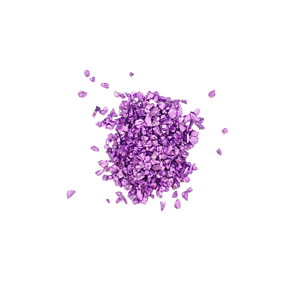 Violet Glitter Chips - Jesmonite - 30g - Polysil