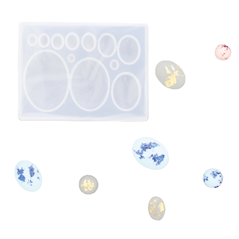 Half Ovals Mould - Polysil