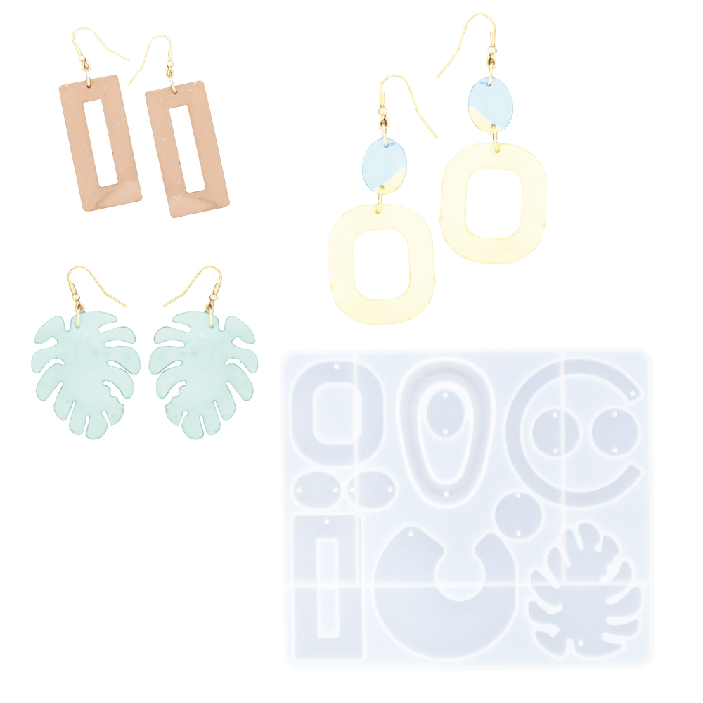 Earrings Mould - 12.6cm - Polysil