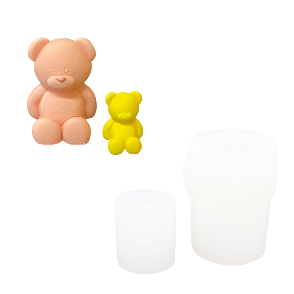 Bear Set Mould - Polysil