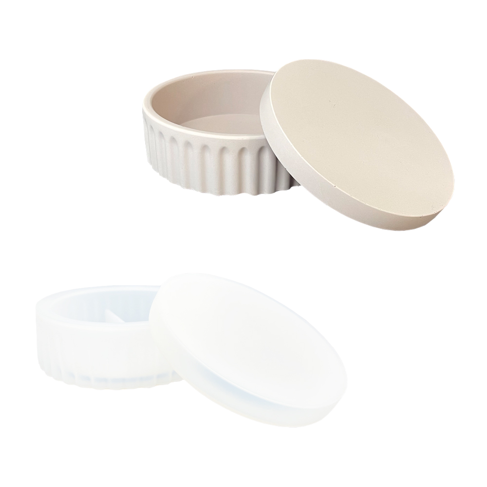 Stackable Round Box Mould - Polysil